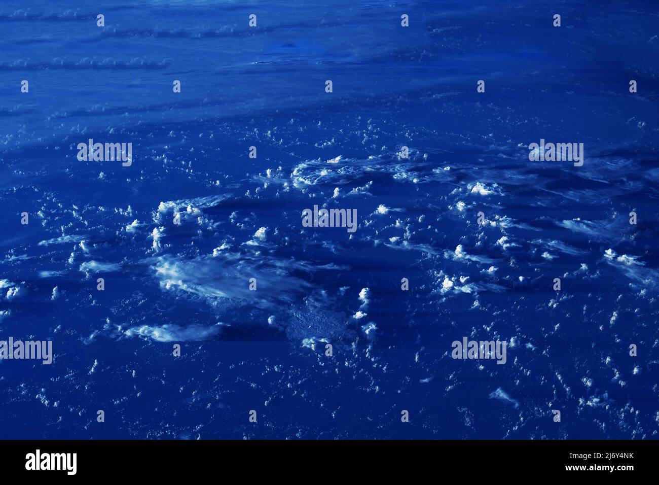 Earth's atmosphere from space. Elements of this image furnished by NASA ...