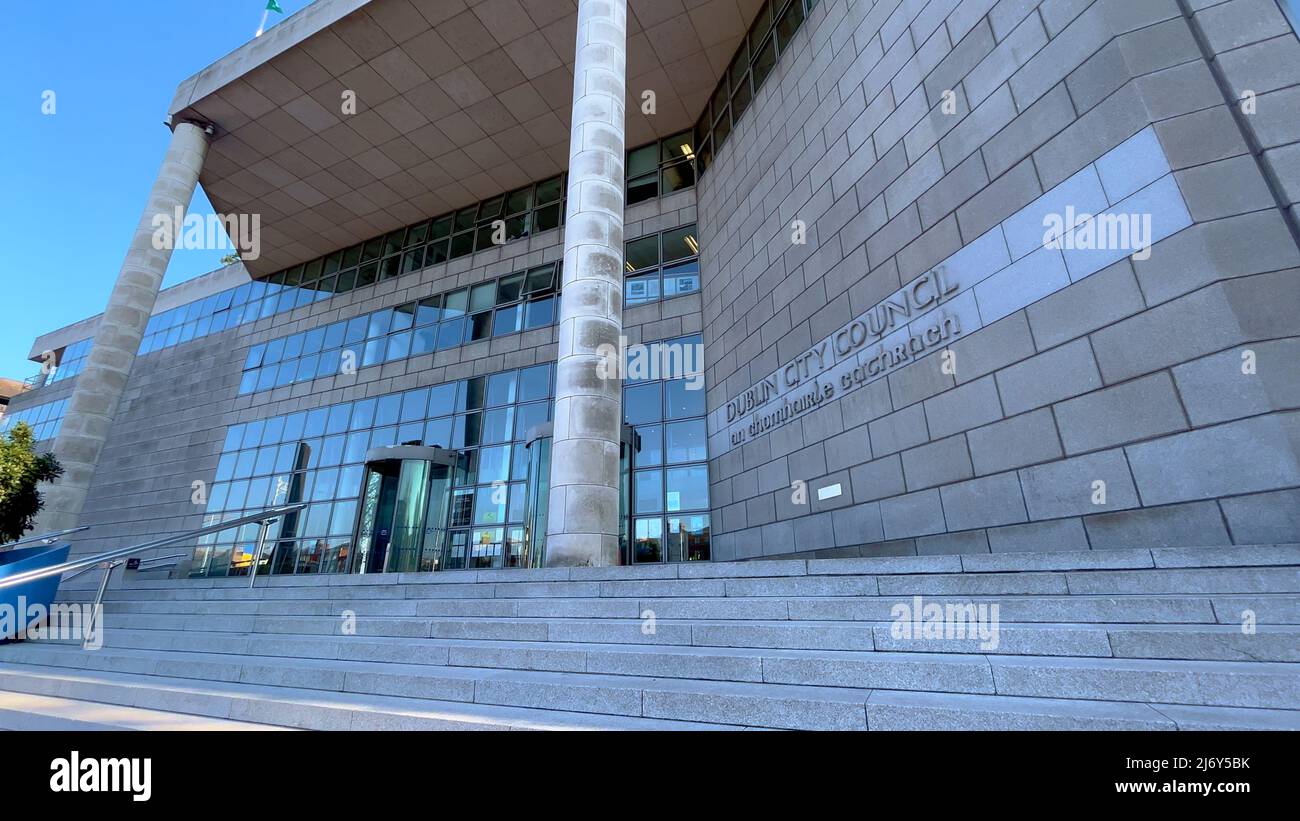 Dublin city council in center hi-res stock photography and images - Alamy