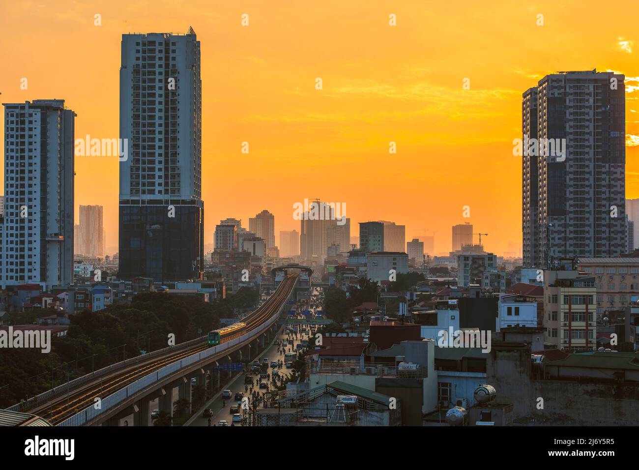 Hanoi ( vietnam) cityscape Stock Photo - Alamy