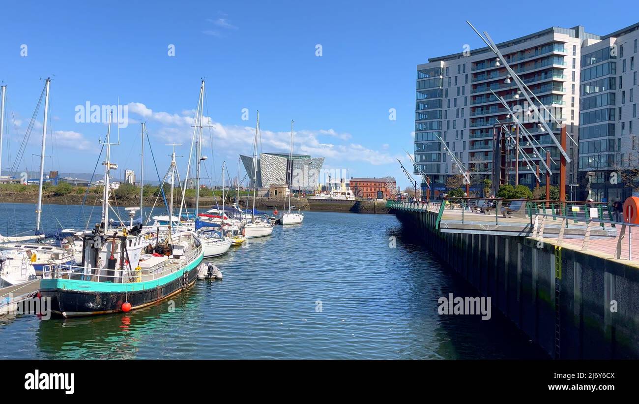 Port belfast containers hi-res stock photography and images - Alamy