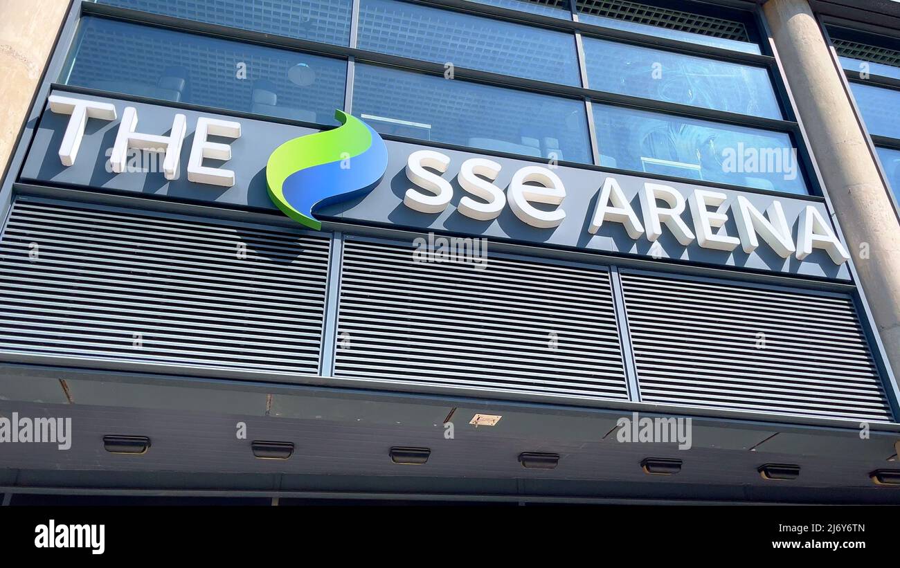 The SSE Arena in Belfast - Home of the Belfast Giants - BELFAST, UK ...