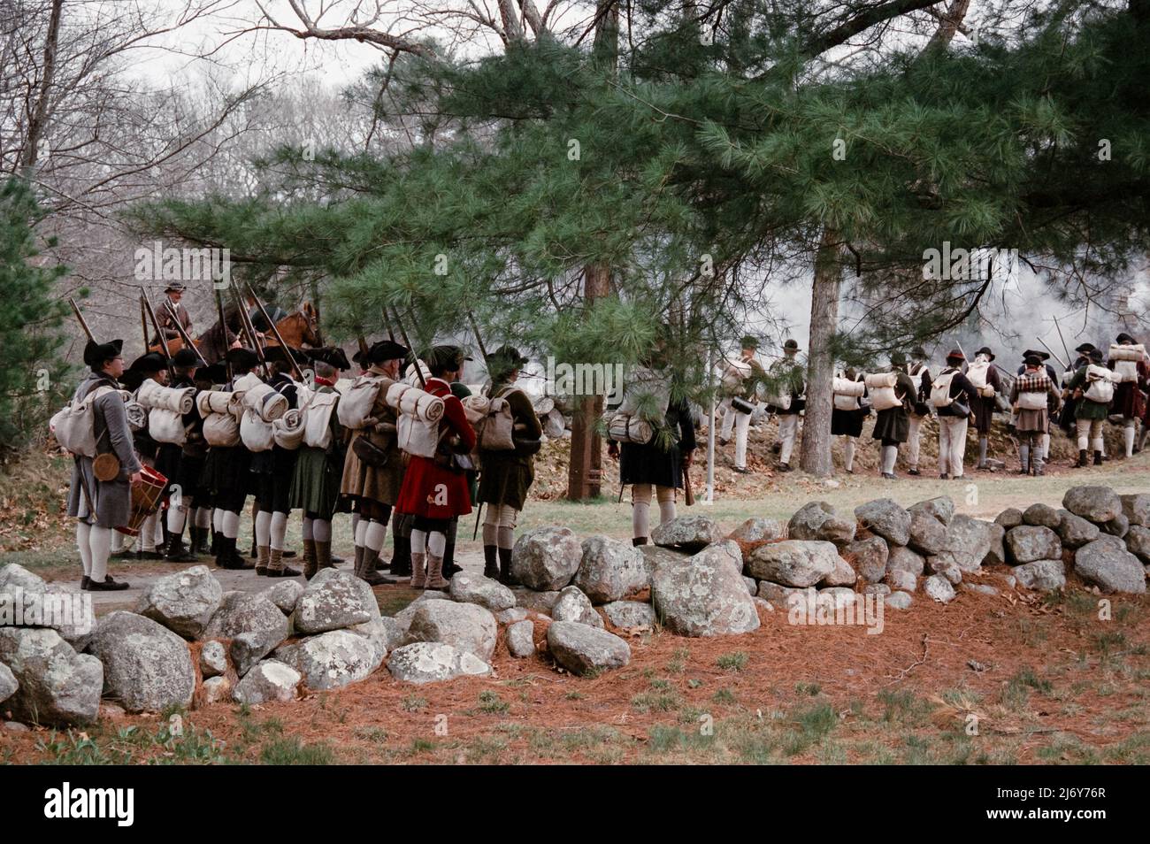 British retreating revolutionary war hi-res stock photography and ...