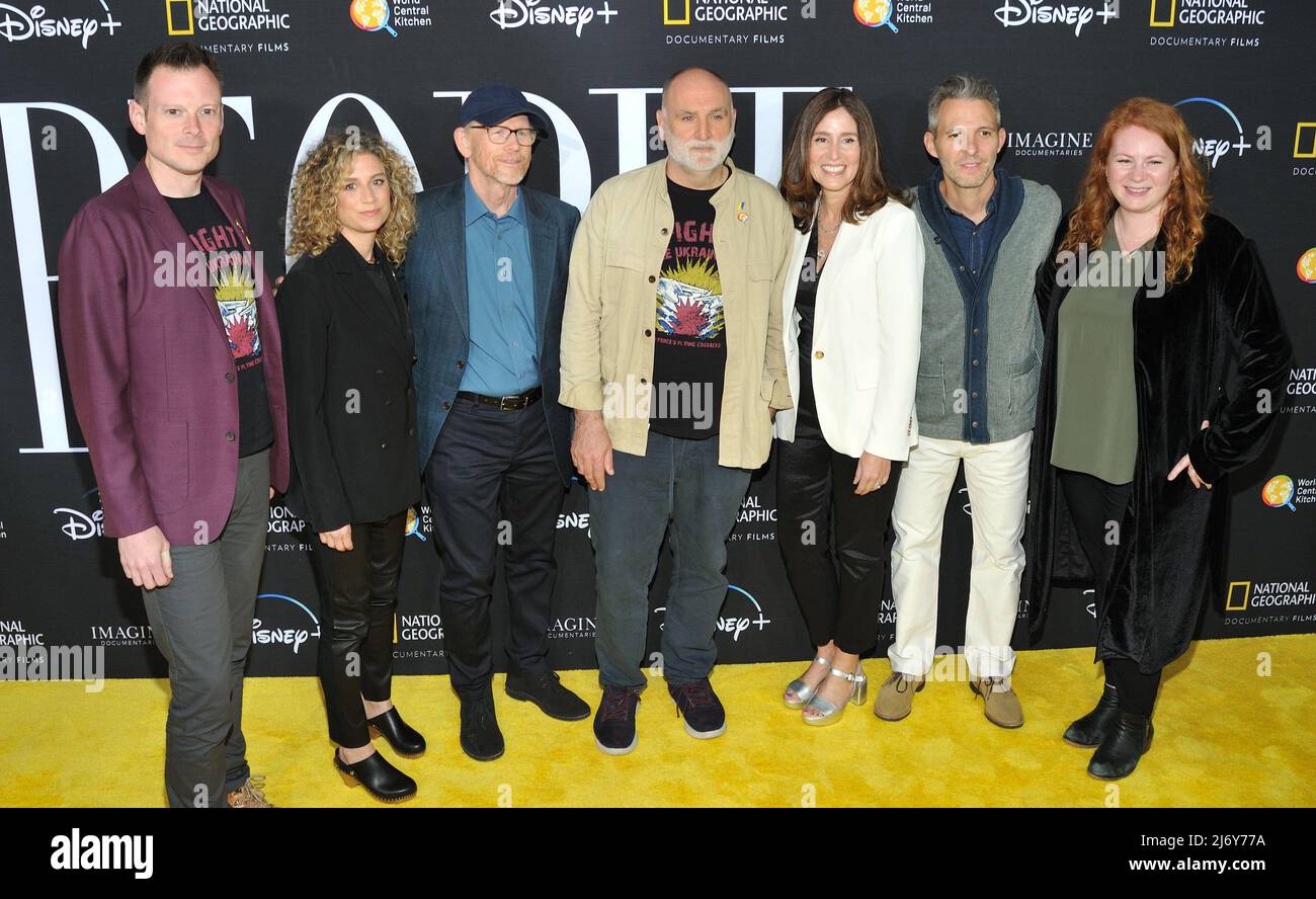 L-R: Nathan Mook, Sara Bernstein, Ron Howard, José Andrés, Carolyn ...