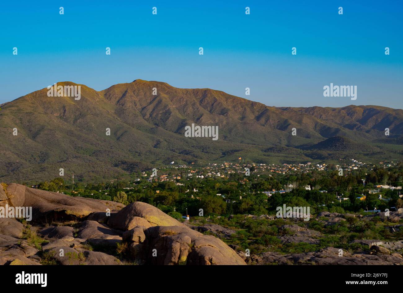 Landscape in Capilla del Monte, Argentina Stock Photo - Alamy