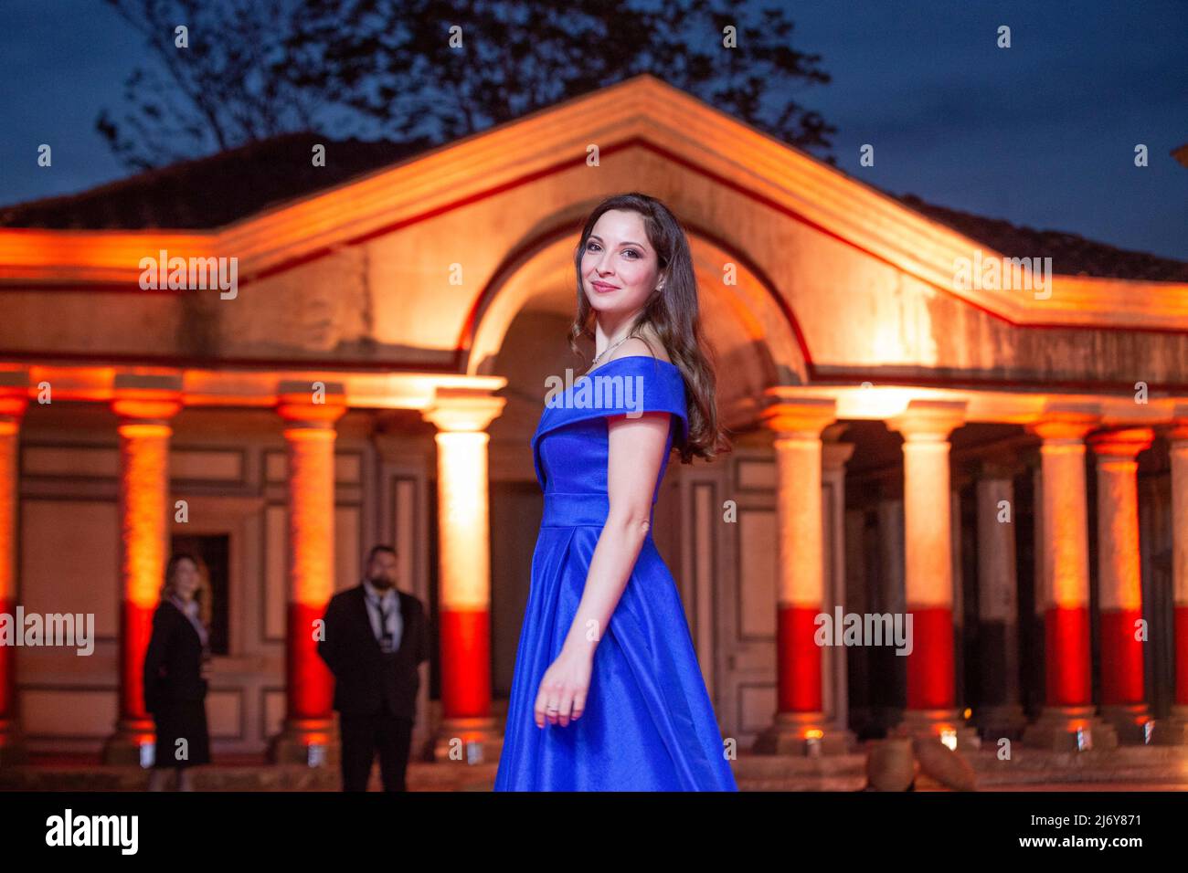 May 3, 2022, Rome, Italy: Antonella Carone attends the red carpet of ...