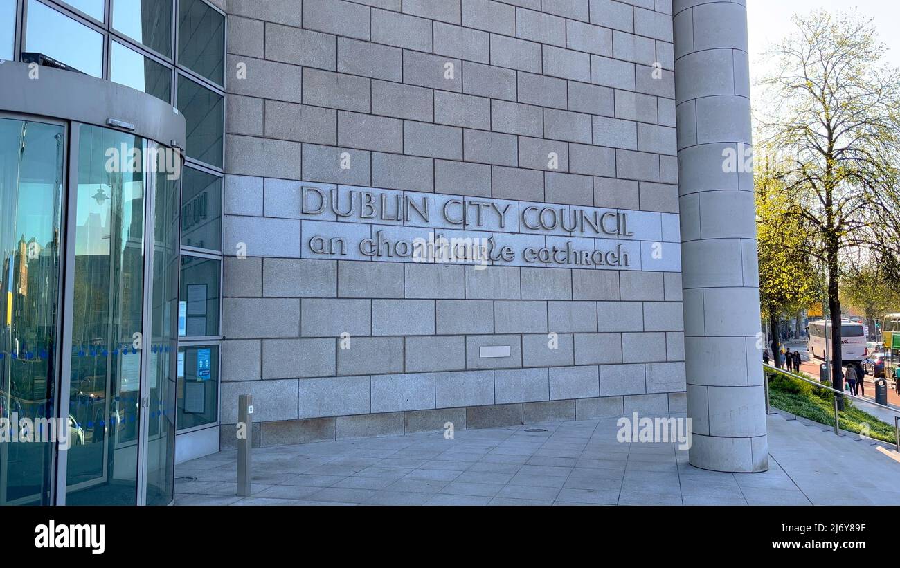 Dublin city council in center hi-res stock photography and images - Alamy