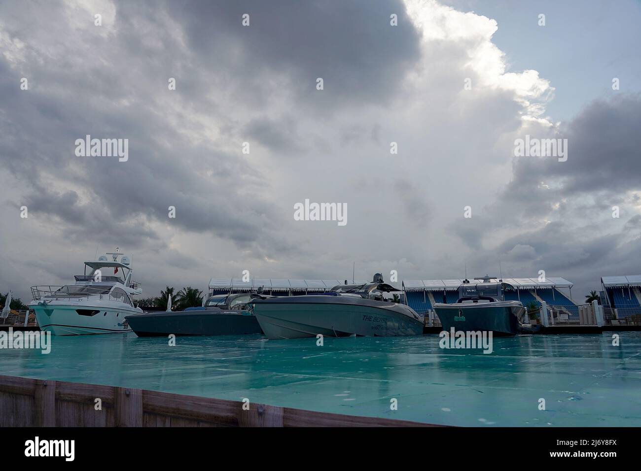 Miami grand prix marina hi-res stock photography and images - Alamy