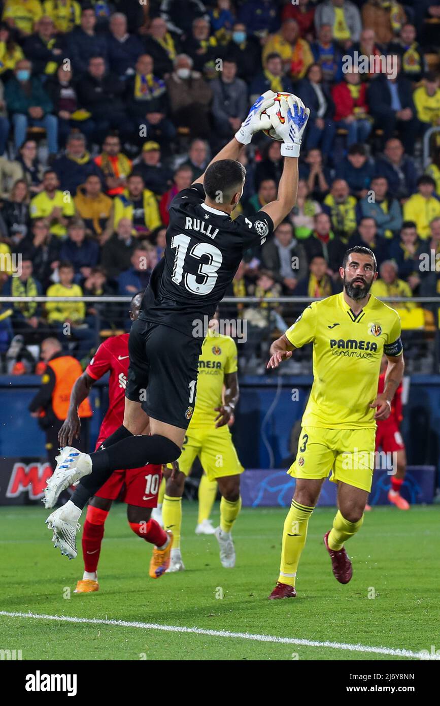 Estadio de la Ceramica, Vilareal, Spain, May 03, 2022, Geronimo Rulli ...