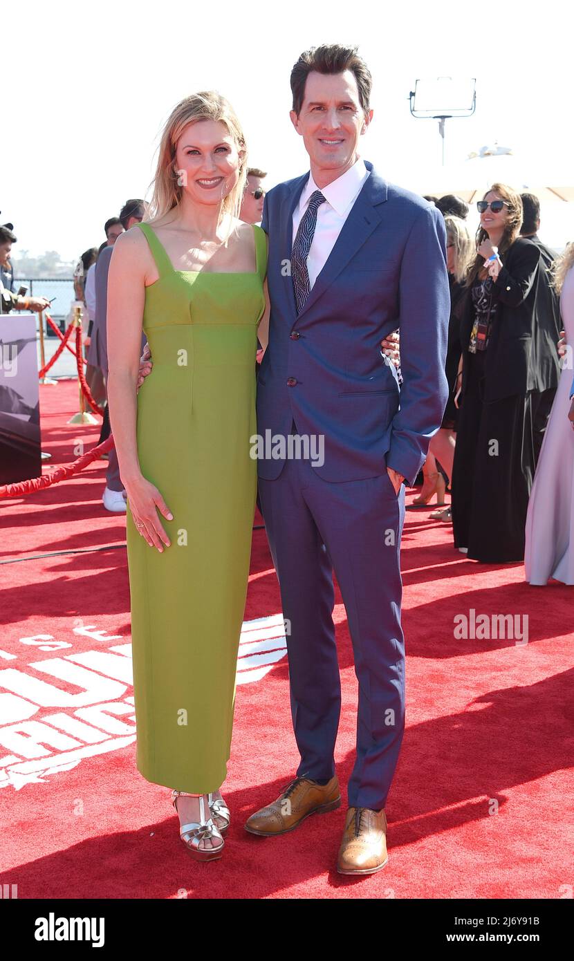 San Diego, USA. 04th May, 2022. Joseph Kosinski and Kristin Kosinski ...