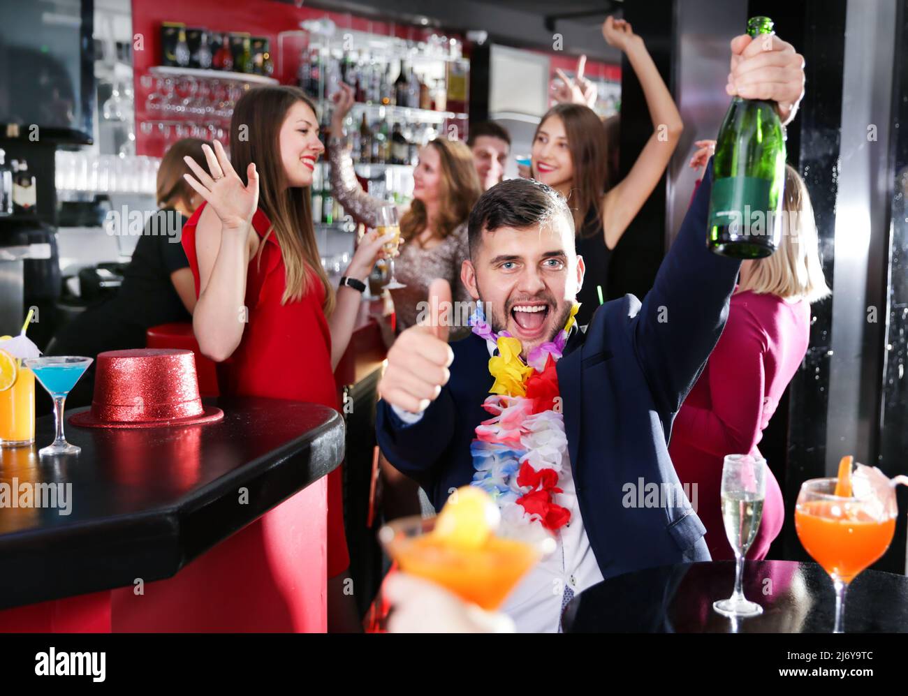 Disco partying hi-res stock photography and images - Alamy