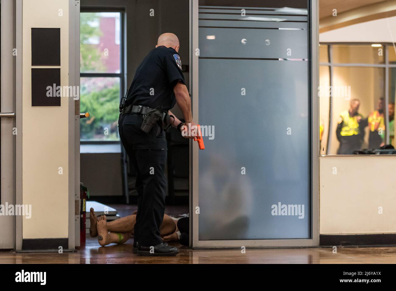 Wayland police hi-res stock photography and images - Alamy