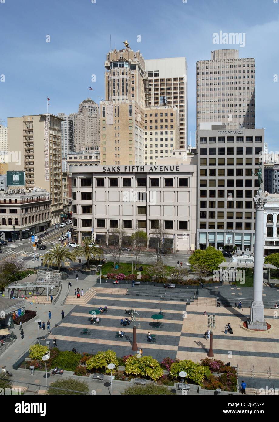 Union Square in San Francisco, California Stock Photo - Alamy