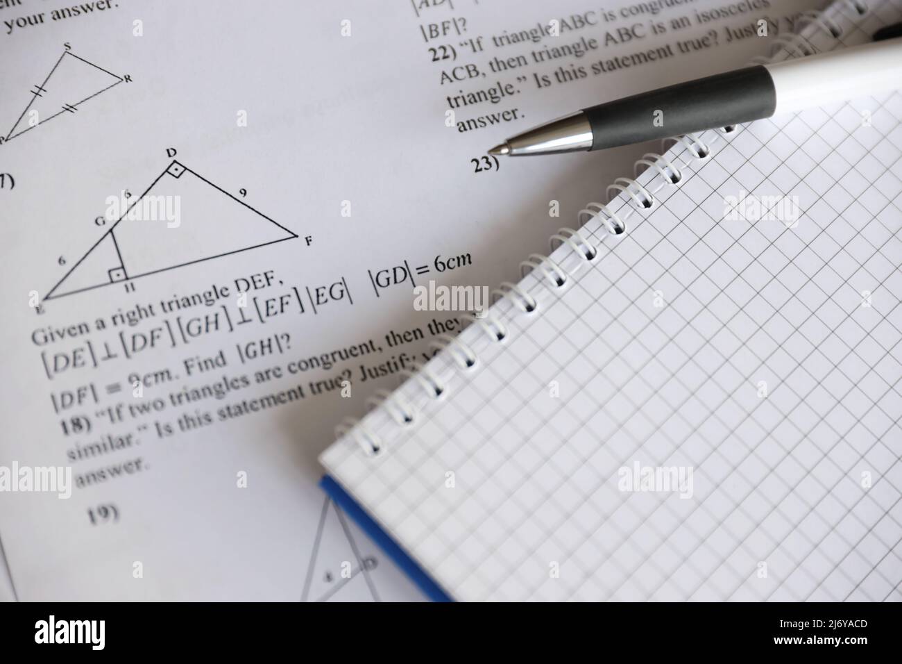 Handwriting of geometrical tasks on examination, practice, quiz or test ... Handwriting of geometrical tasks on examination, practice, quiz or test ...