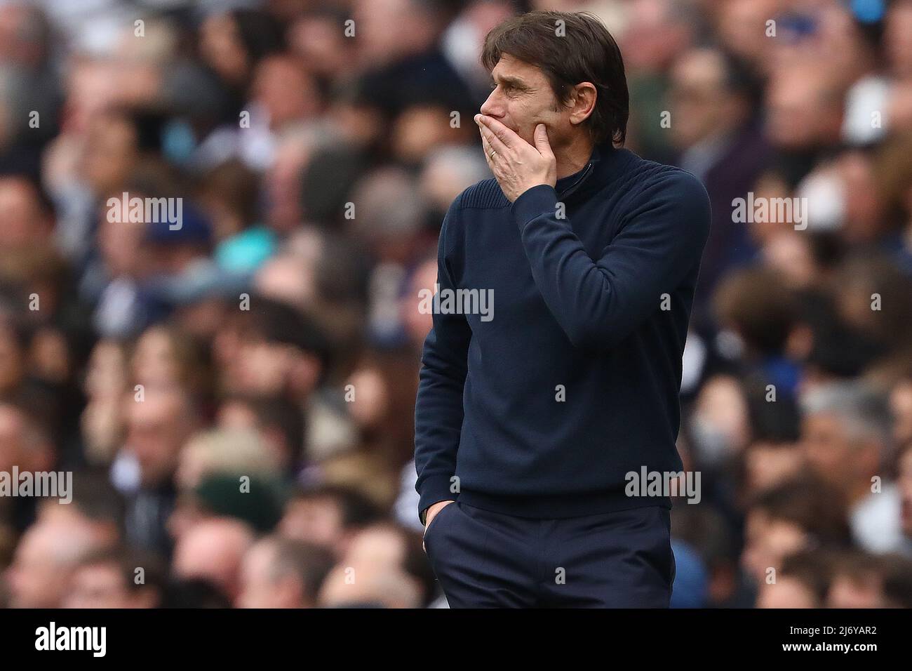 Manager of Tottenham Hotspur, Antonio Conte - Tottenham Hotspur v ...