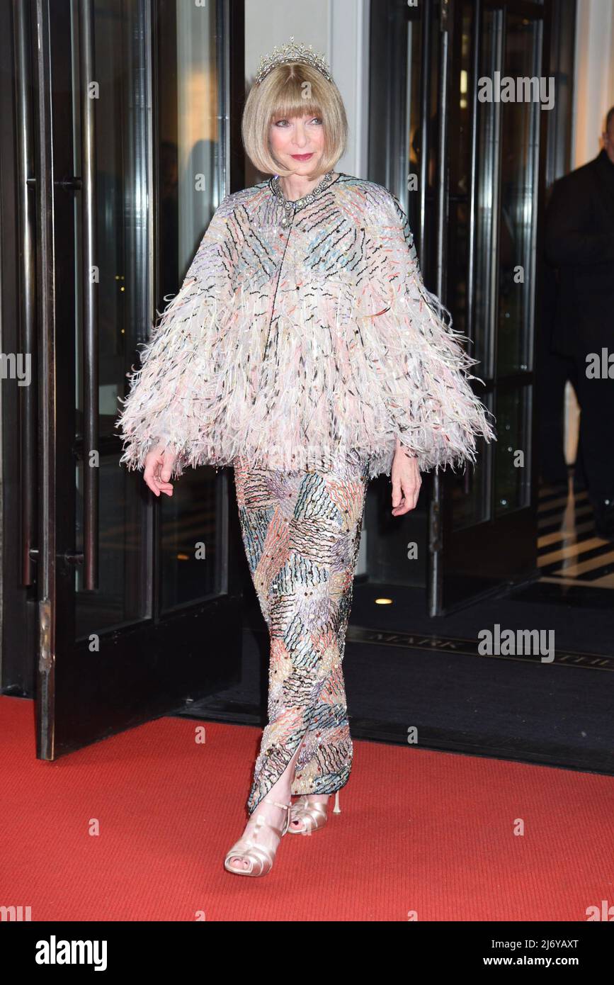 The mark hotel anna wintour hi-res stock photography and images - Alamy