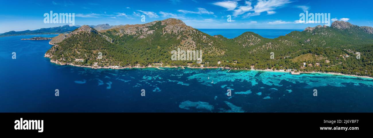 Tropical paradise beach with white sand and coco palms Stock Photo - Alamy