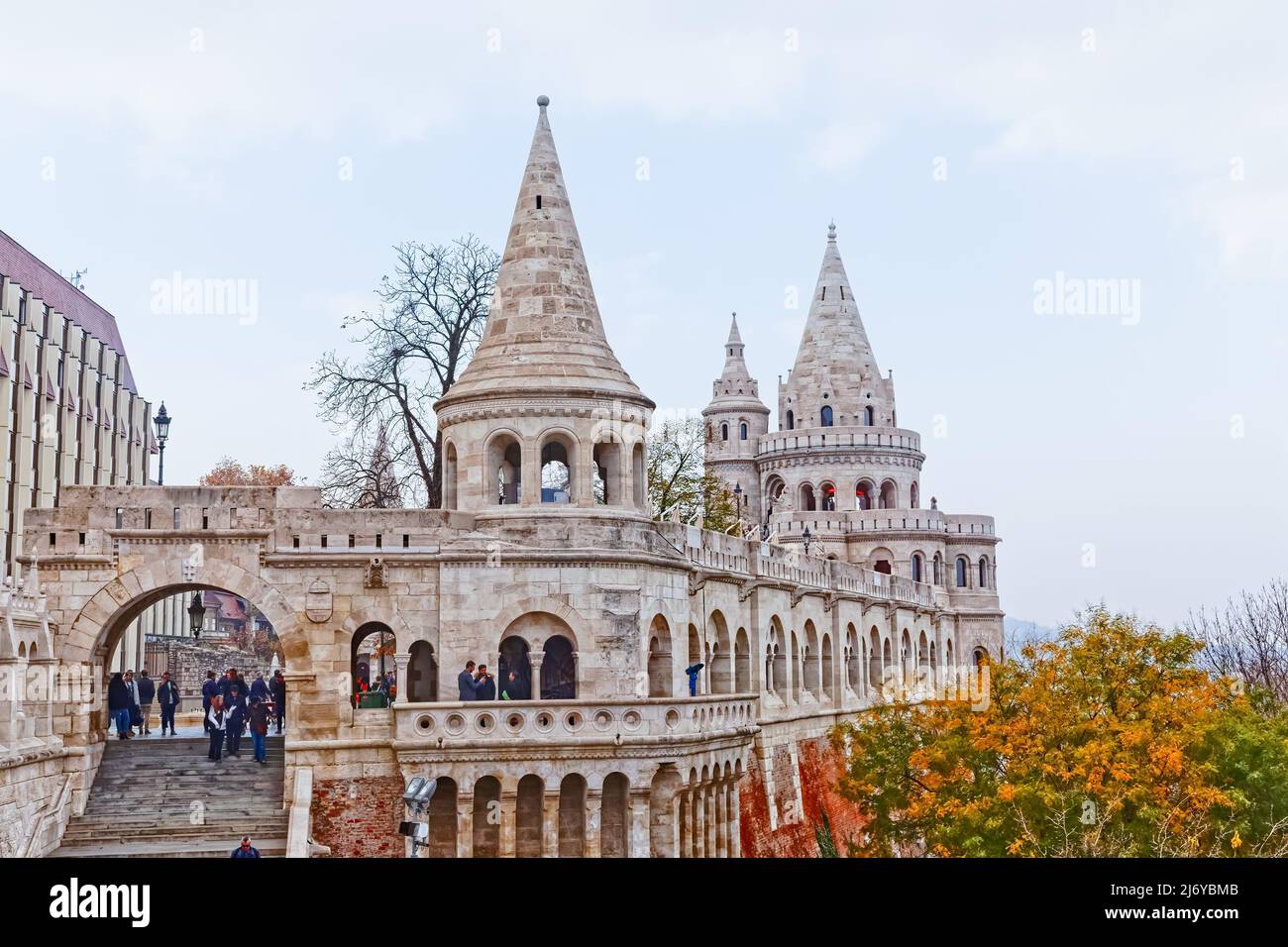 Fishermans Bastion in Budapest Stock Photo - Alamy