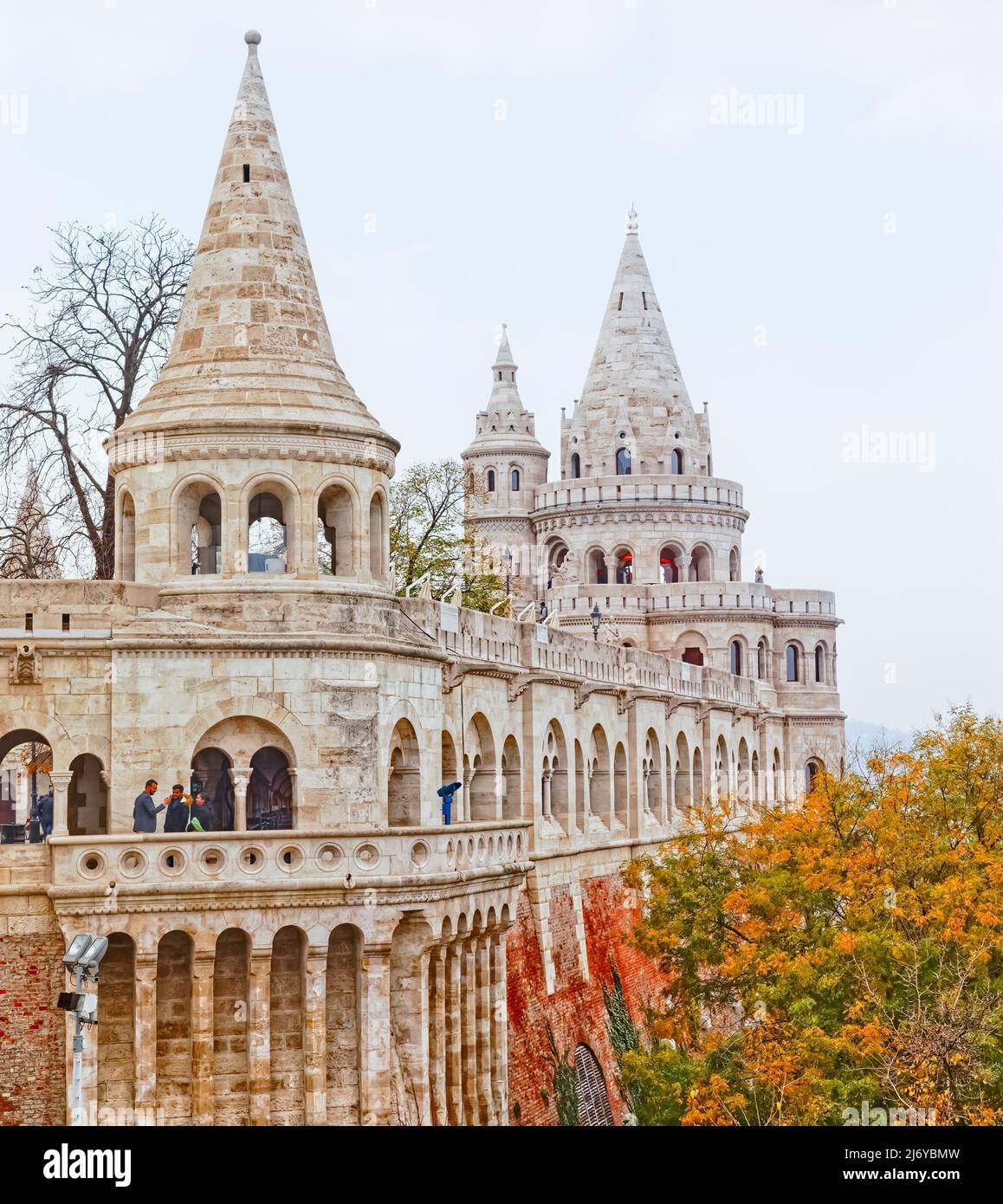 Fishermans Bastion in Budapest Stock Photo - Alamy