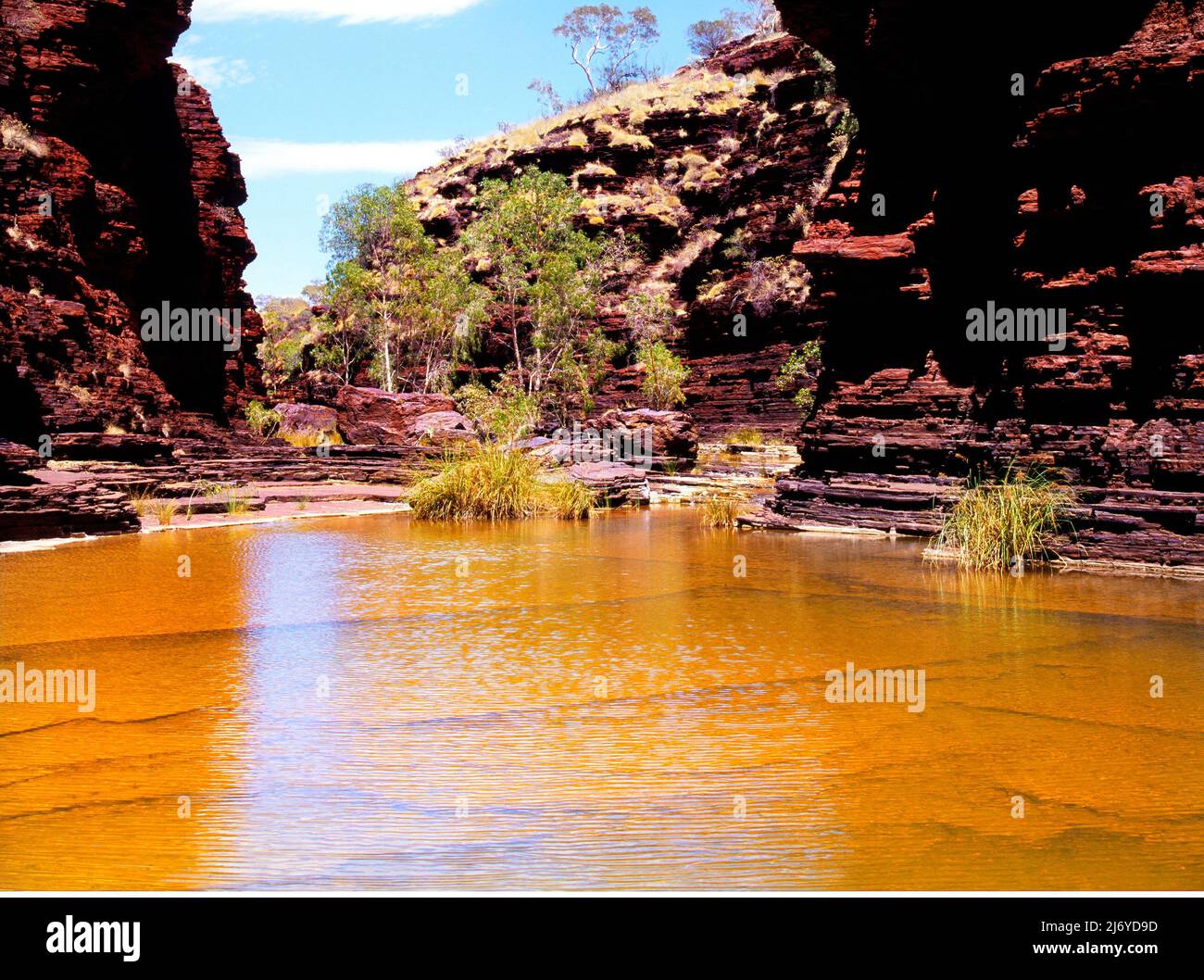 Kalamina Gorge, Karijini National Park, Pilbara, Western Australia ...
