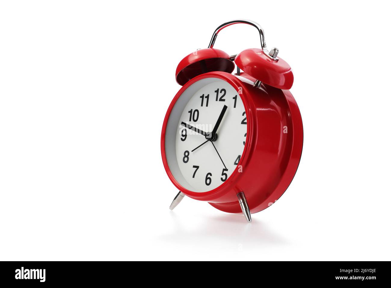 Morning red alarm clock hi-res stock photography and images - Alamy