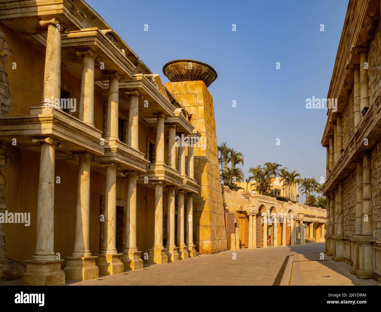 Rome like replica in Fisherman's Wharf at Macau, China Stock Photo - Alamy