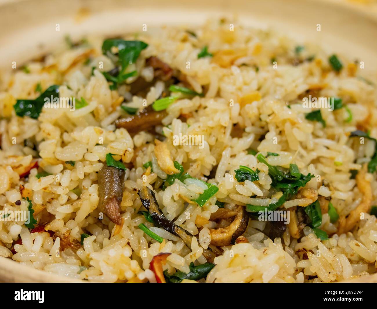 Close up shot of eel Clay Pot Rice at China Stock Photo - Alamy