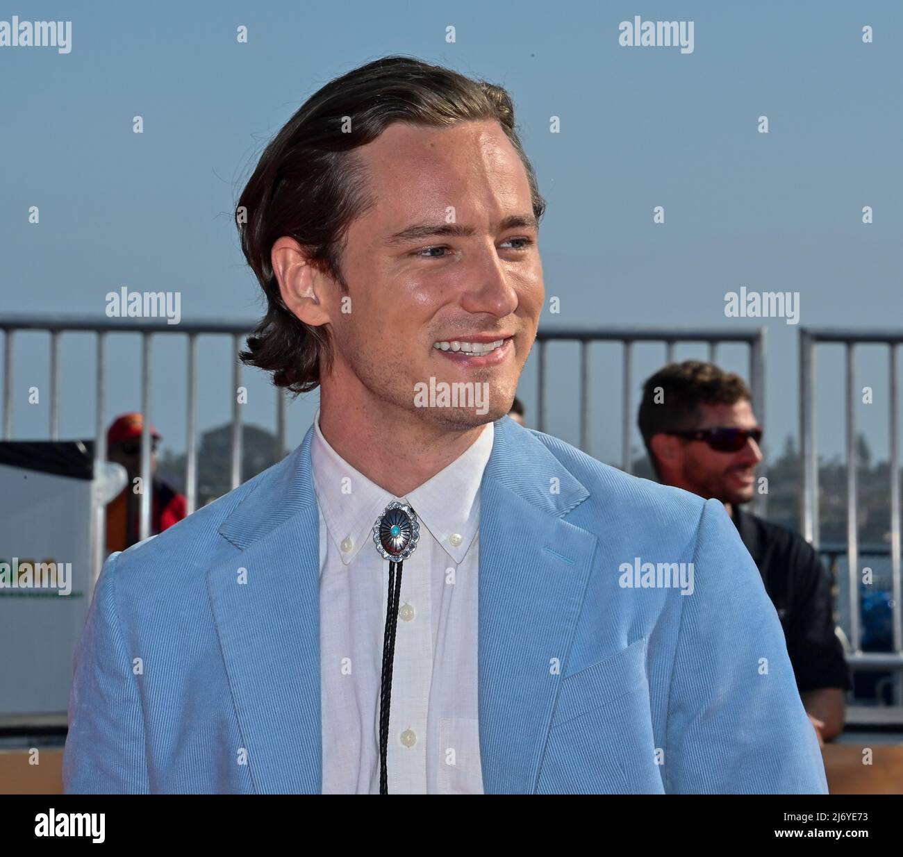 Cast member Lewis Pullman attends the premiere of the motion picture ...