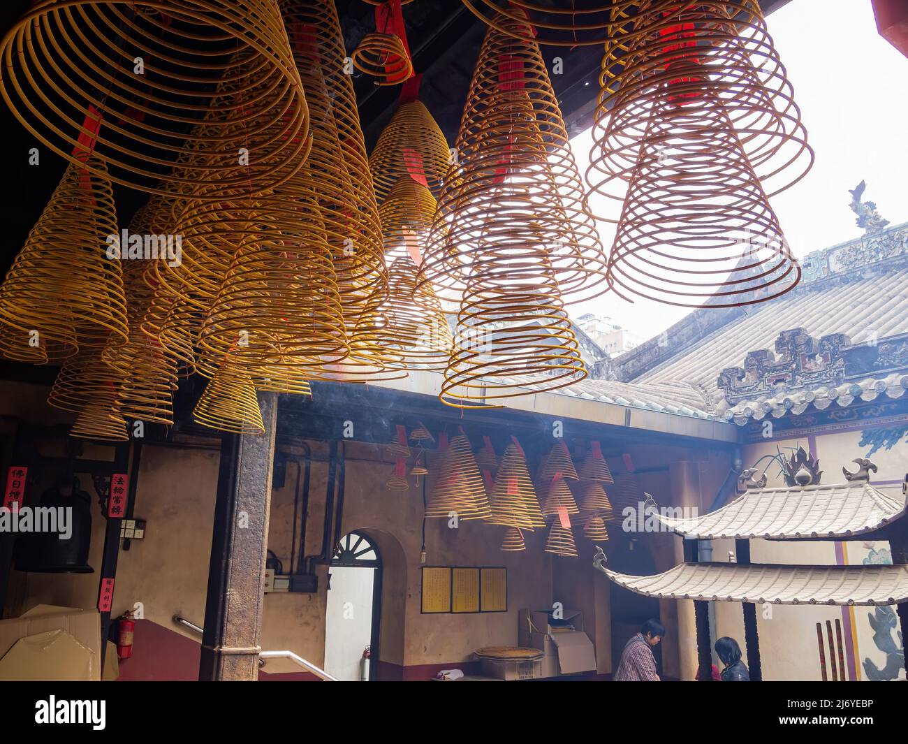 China offerings temple hi-res stock photography and images - Alamy