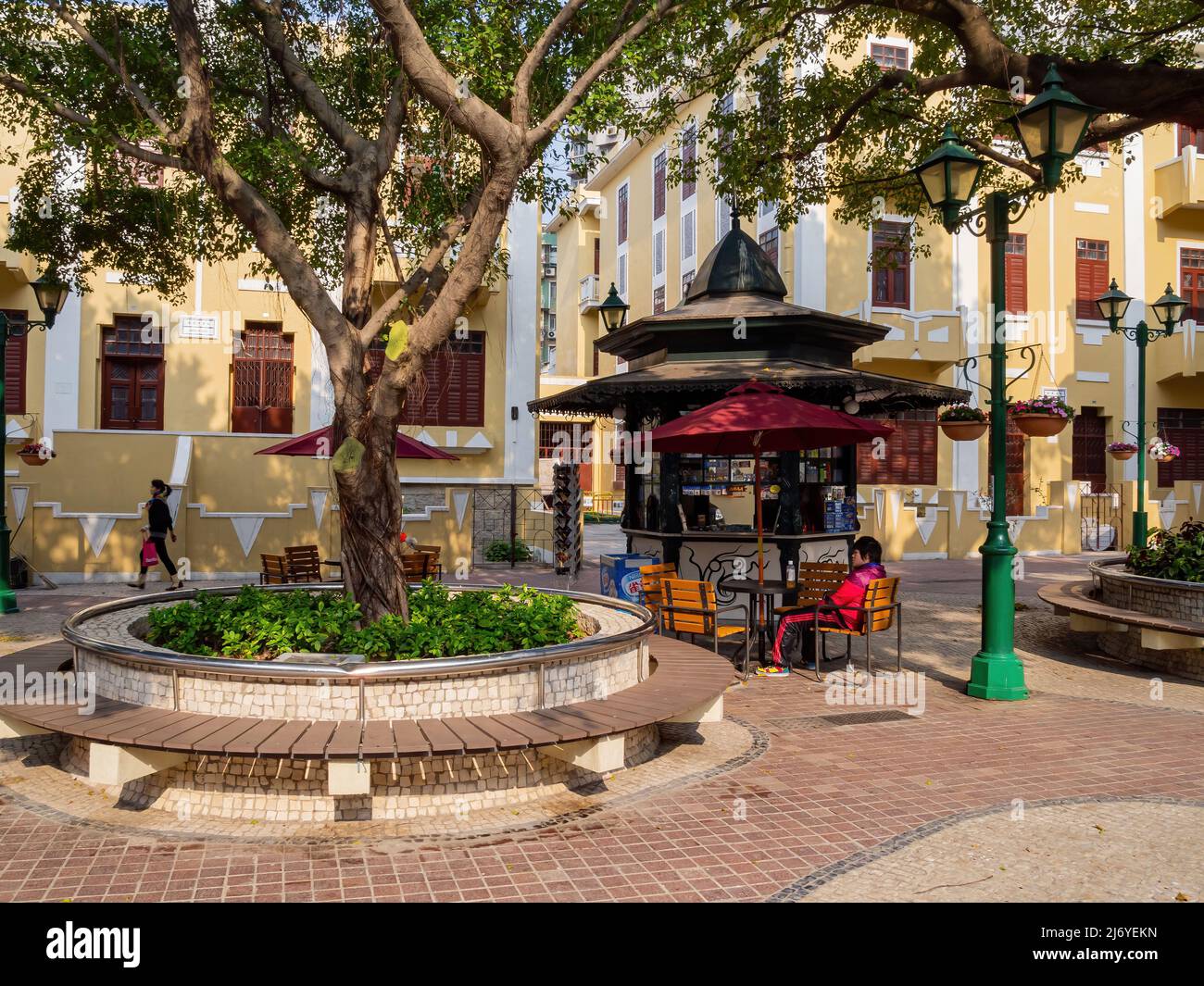 Lilau square macau hi-res stock photography and images - Alamy