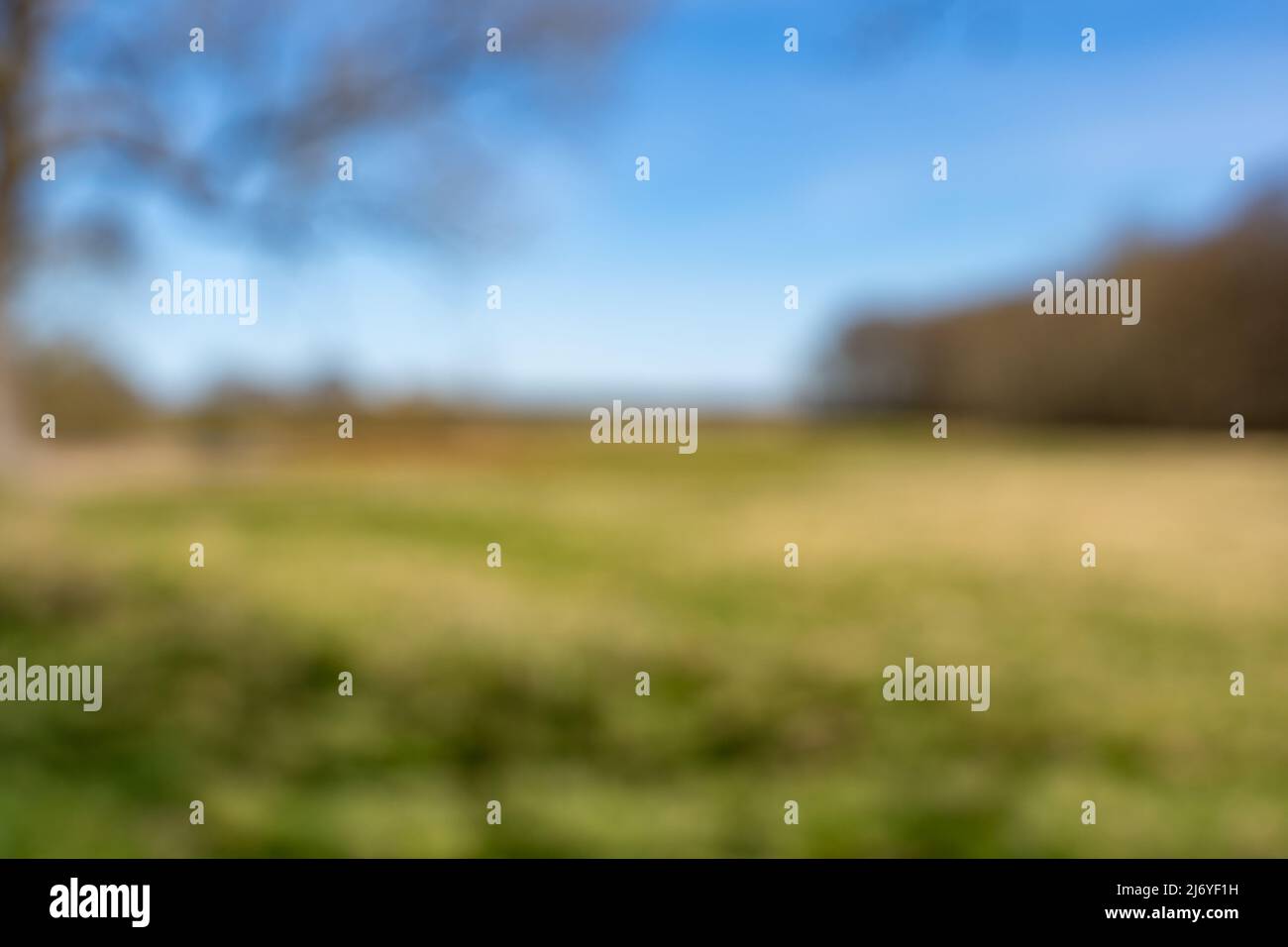 Blurry background of a beautiful landscape. A natural scene is out of ...