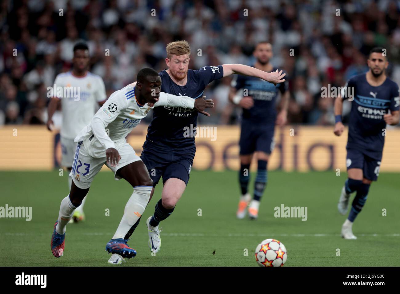 Madrid, Spain; 04.05.2022.- Real Madrid vs Manchester City Champions ...