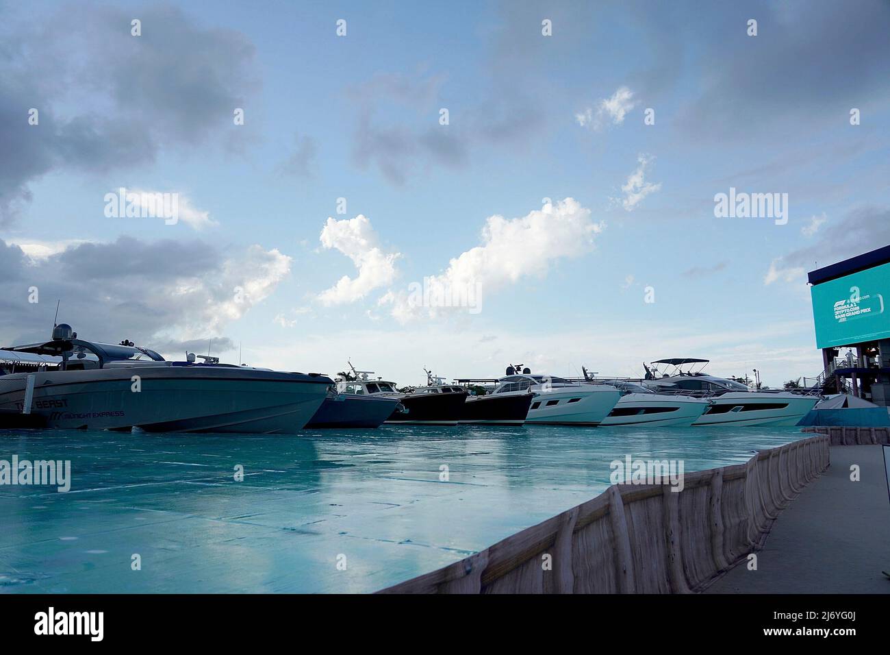 Miami grand prix marina hi-res stock photography and images - Alamy