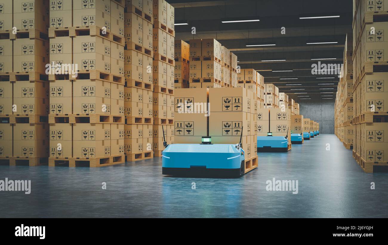 Agv robot hi-res stock photography and images - Alamy