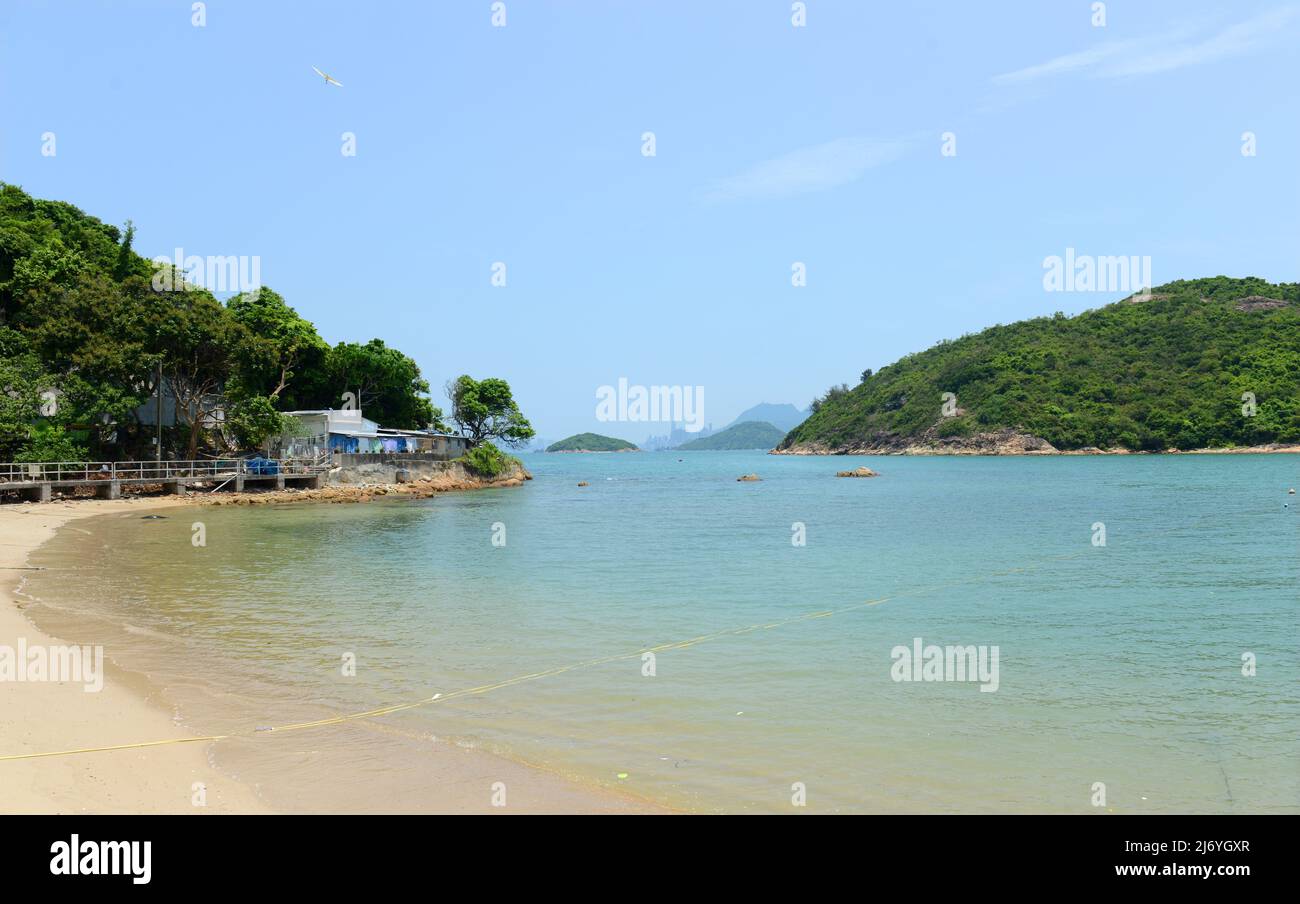 Tung Wan bay, Peng Chau island, Hong Kong Stock Photo - Alamy