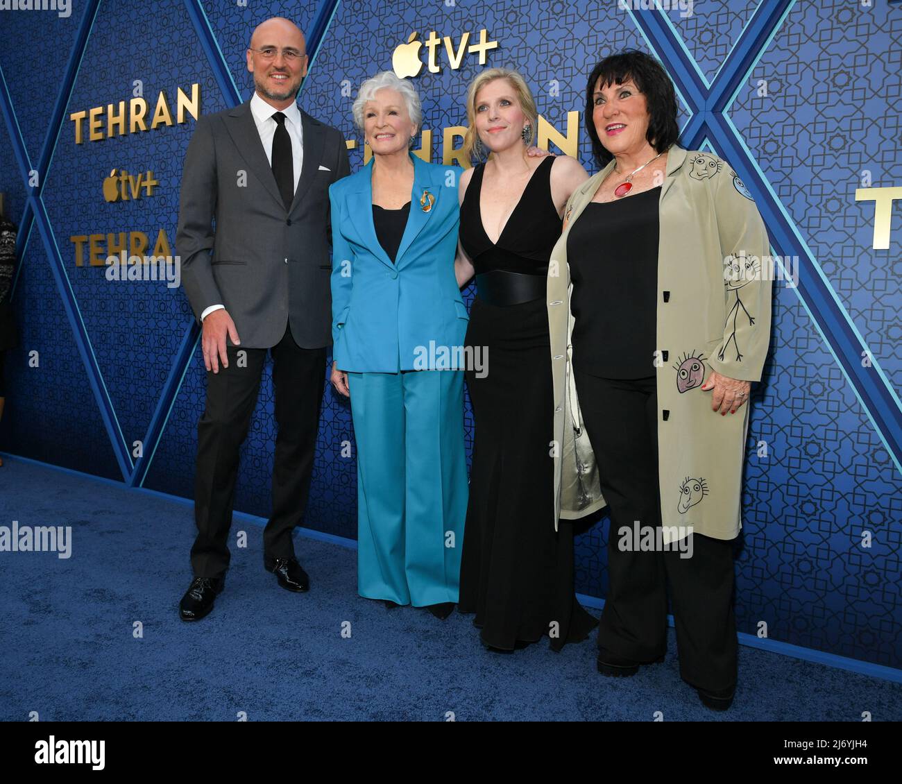 Moshe Zonder, Glenn Close, Dana Eden and Shula Spiegel Stock Photo - Alamy