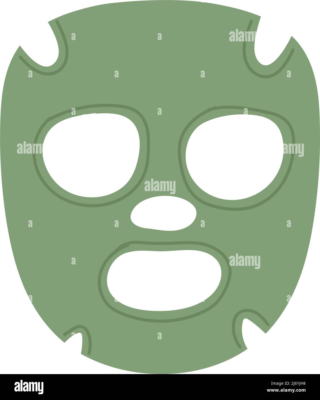 skin care mask sheet Stock Vector Image & Art - Alamy