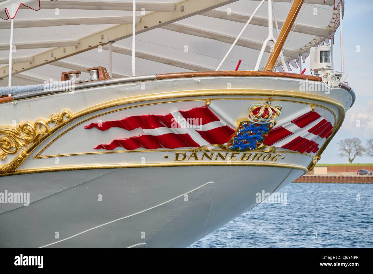 Royal Ship Dannebrog arrives in the Port of Copenhagen, Denmark, on May ...