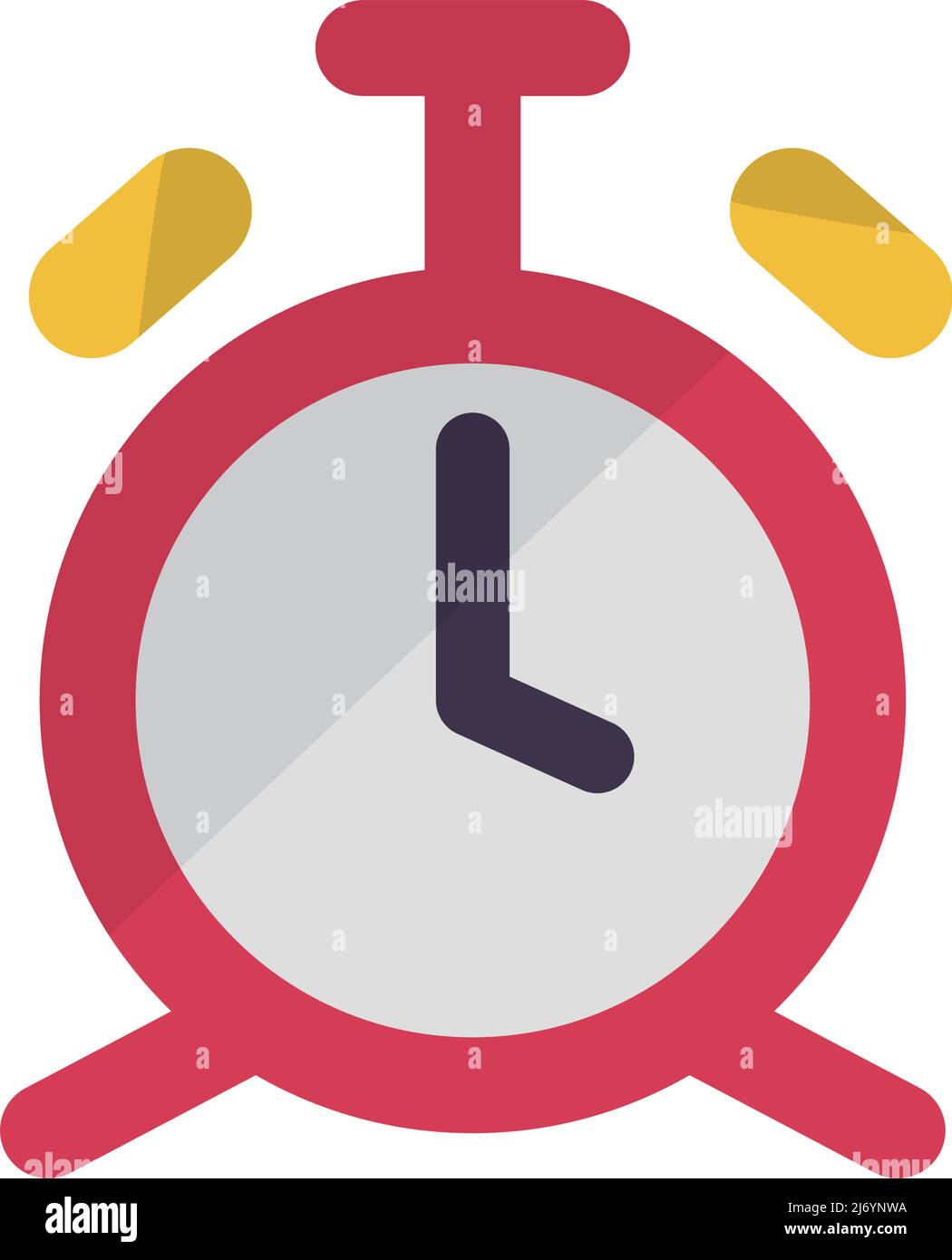 Alarm clock. Timer icon. Editable vector Stock Vector Image & Art - Alamy