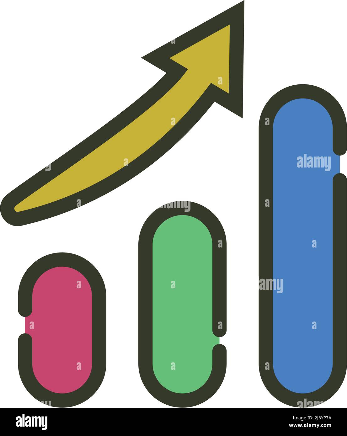 Modern bar graphs and ascending arrows. Good business results. Rising ... Modern bar graphs and ascending arrows. Good business results. Rising ...