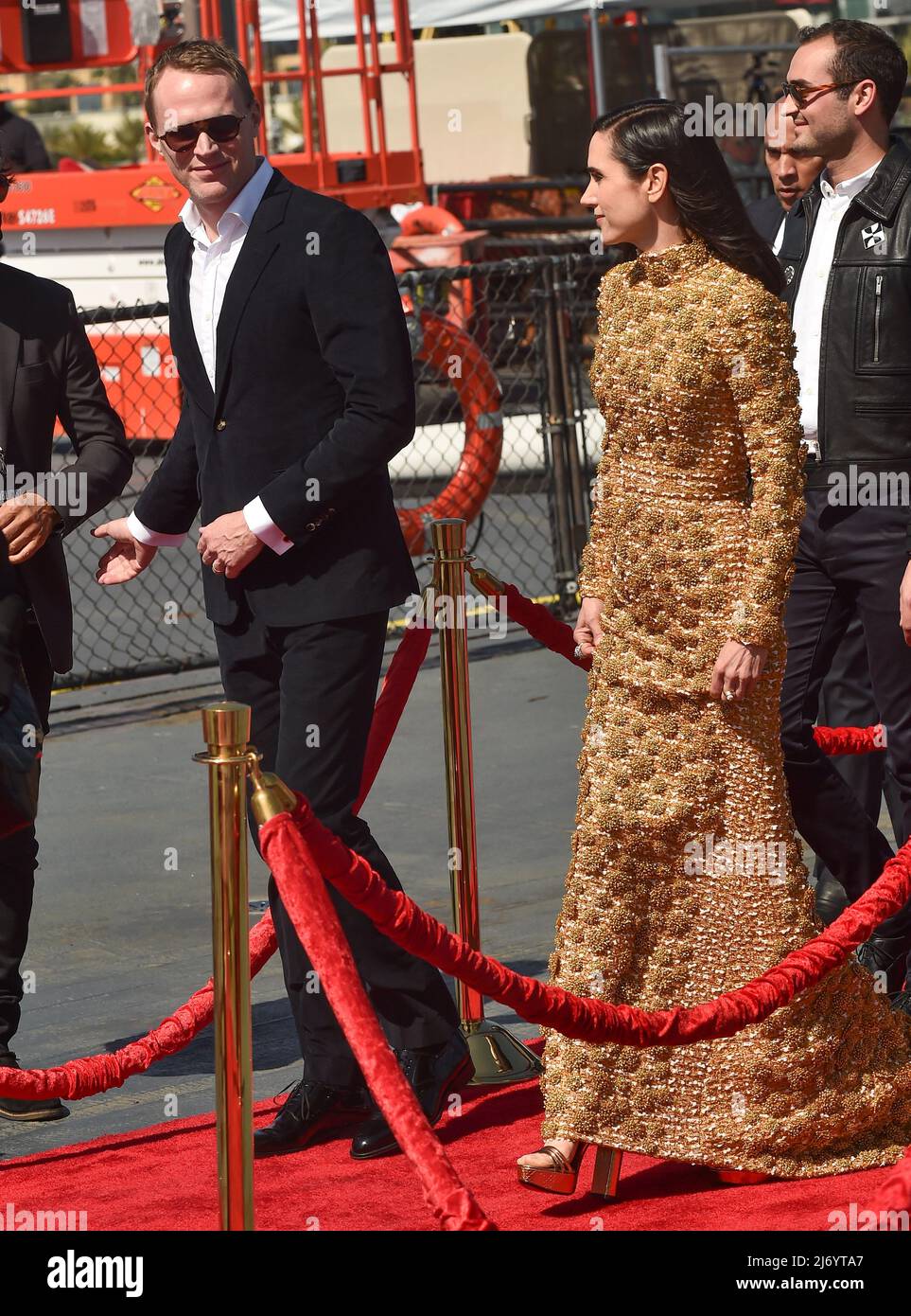 San Diego, USA. 04th May, 2022. Paul Bettany and Jennifer Connelly ...