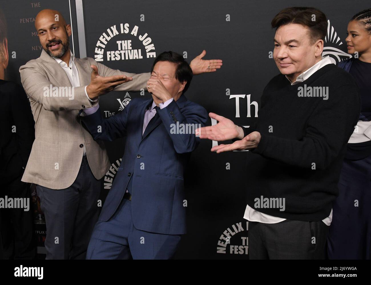 Los Angeles, USA. 04th May, 2022. (L-R) Keegan-Michael Key, Ken Jeong ...