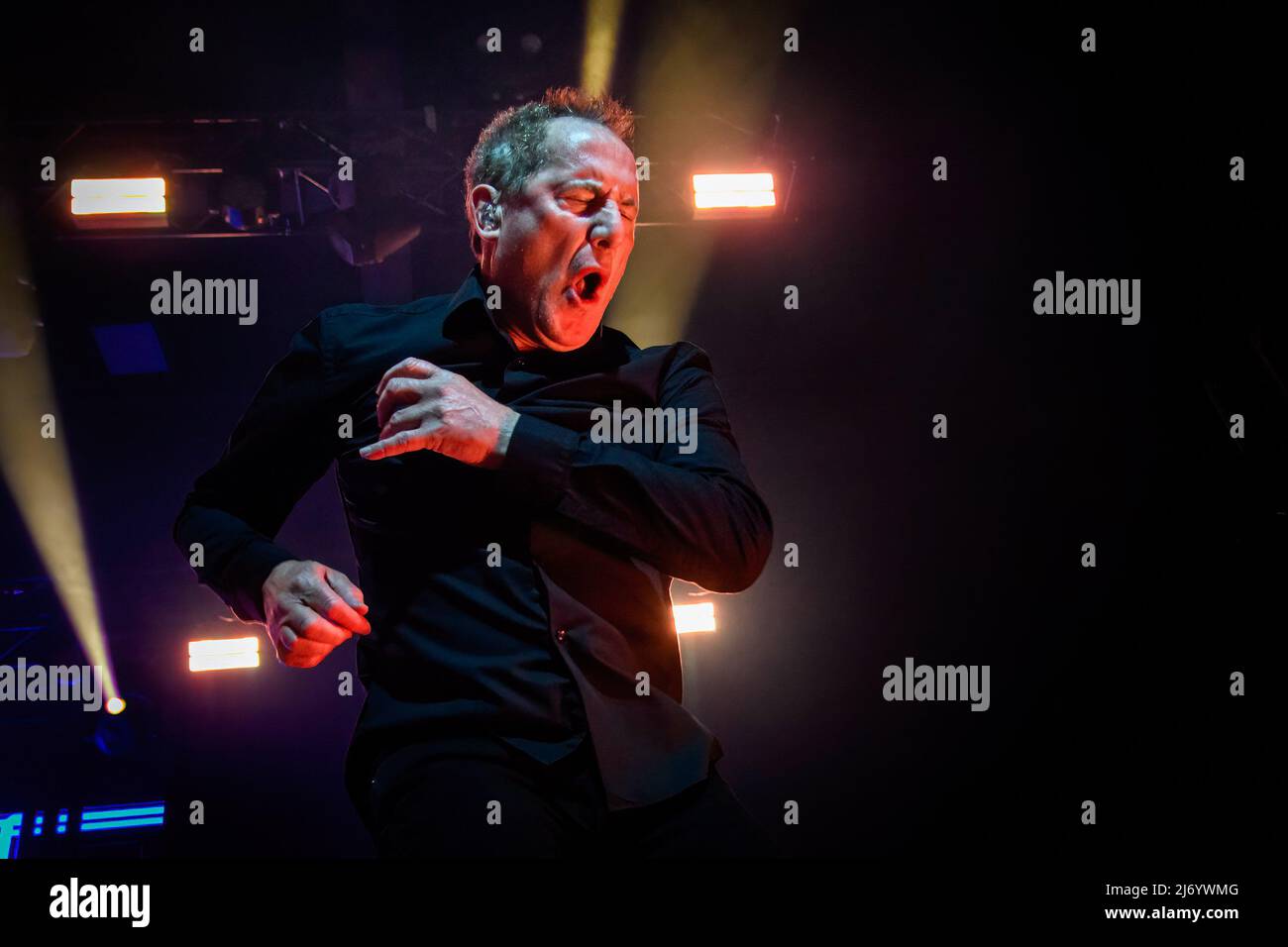 Andy McCluskey of English band Orchestral Manoeuvres in the Dark (OMD ...