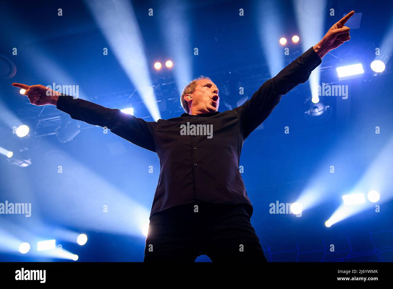 Andy McCluskey of English band Orchestral Manoeuvres in the Dark (OMD ...