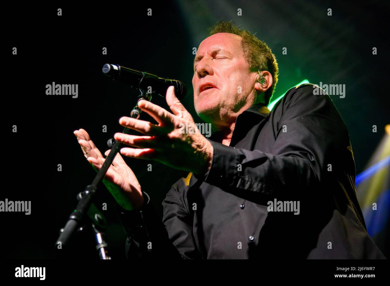 Andy McCluskey of English band Orchestral Manoeuvres in the Dark (OMD ...