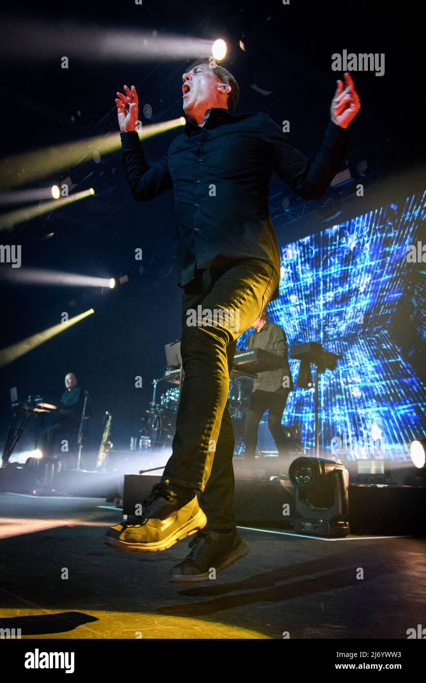 Andy McCluskey of English band Orchestral Manoeuvres in the Dark (OMD ...