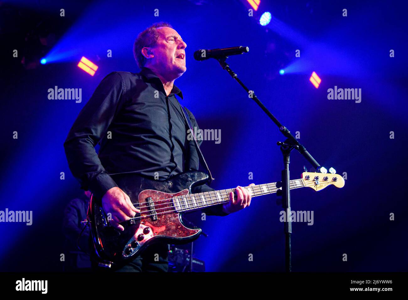 Andy McCluskey of English band Orchestral Manoeuvres in the Dark (OMD ...