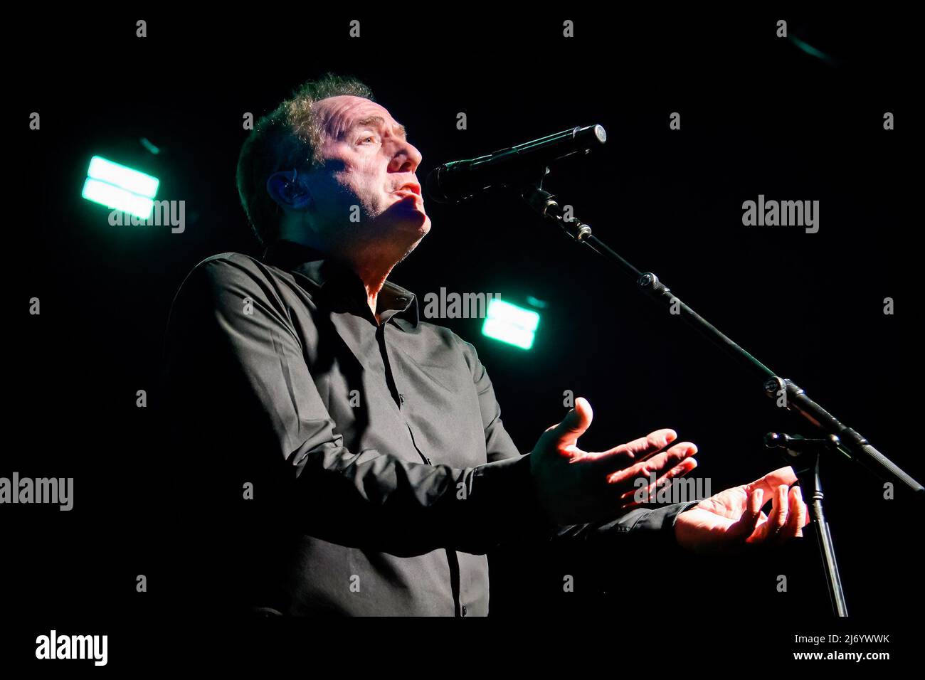 Andy McCluskey of English band Orchestral Manoeuvres in the Dark (OMD ...