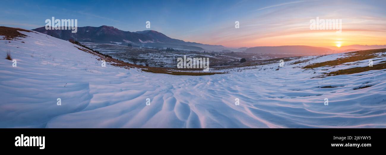 Rural landscape of Turiec region in northern Slovakia Stock Photo - Alamy