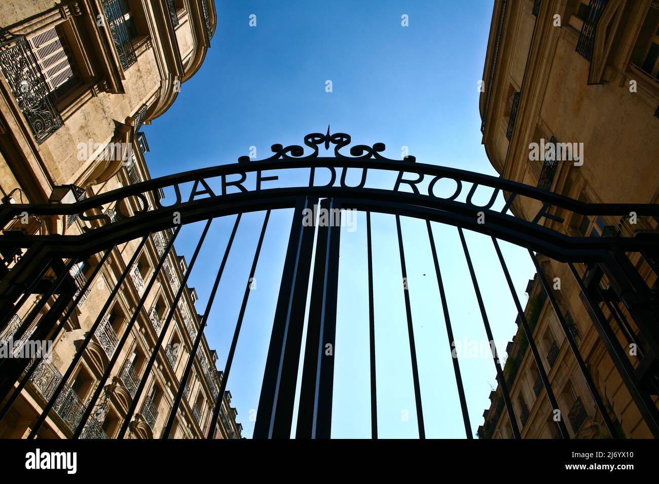 Paris architecture; square du roule Stock Photo - Alamy