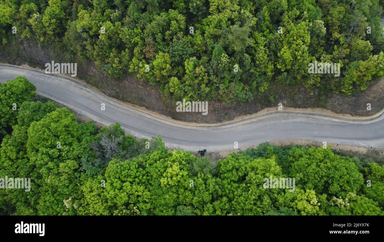 Road of Nepal At the Jungle. This Photo Shoot at the shayamsila's ...